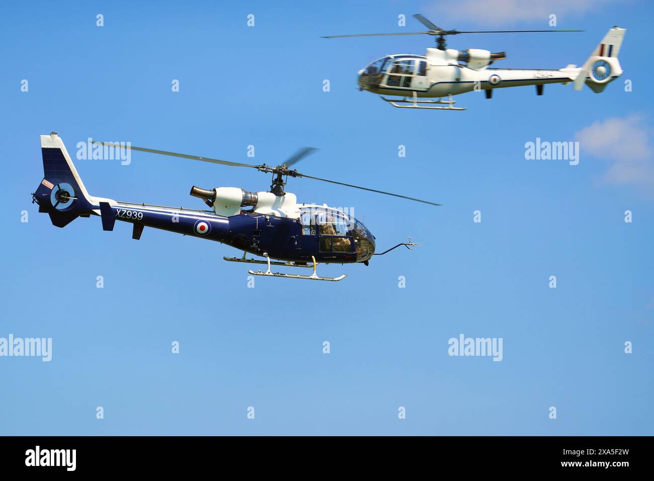 Gazelle Squadron Display Team displays at the Military Air Show ...