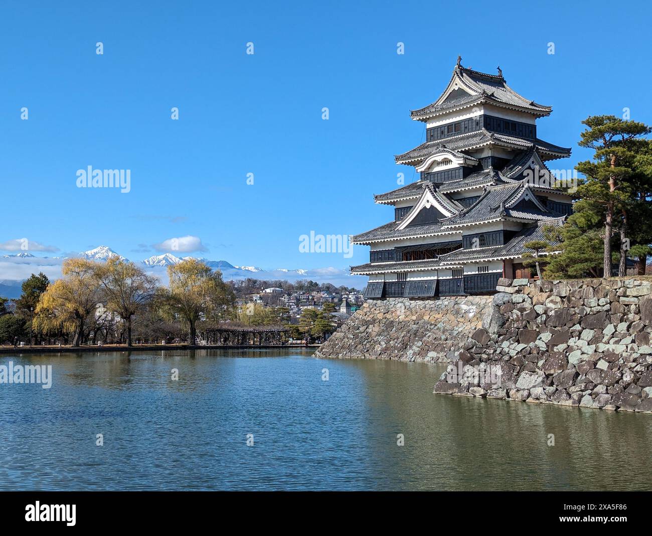 The breathtaking sight of Matsumoto Castle in Japan Stock Photo - Alamy