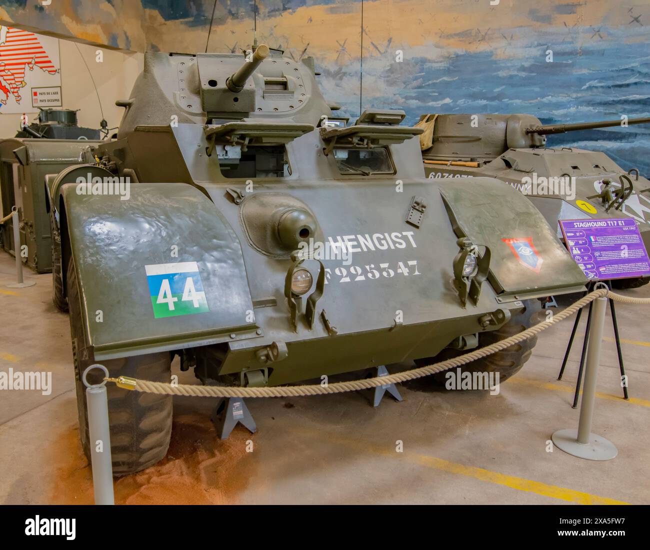 Staghound armored vehicle hi-res stock photography and images - Alamy