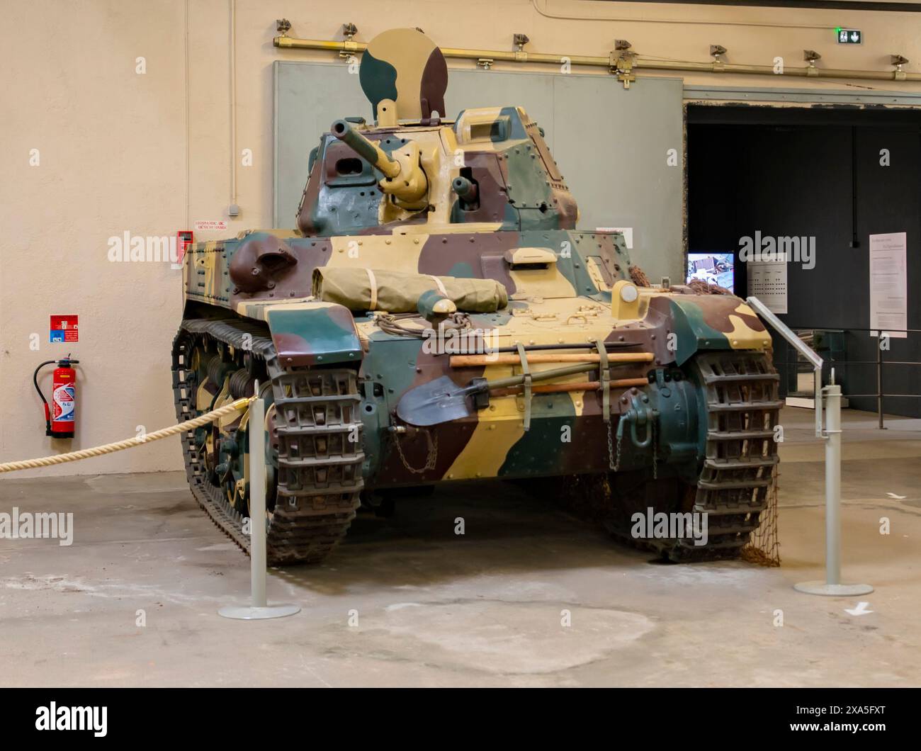 Renault AMC 35 Tank at Museum of Armored Vehicles in Saumur, France ...
