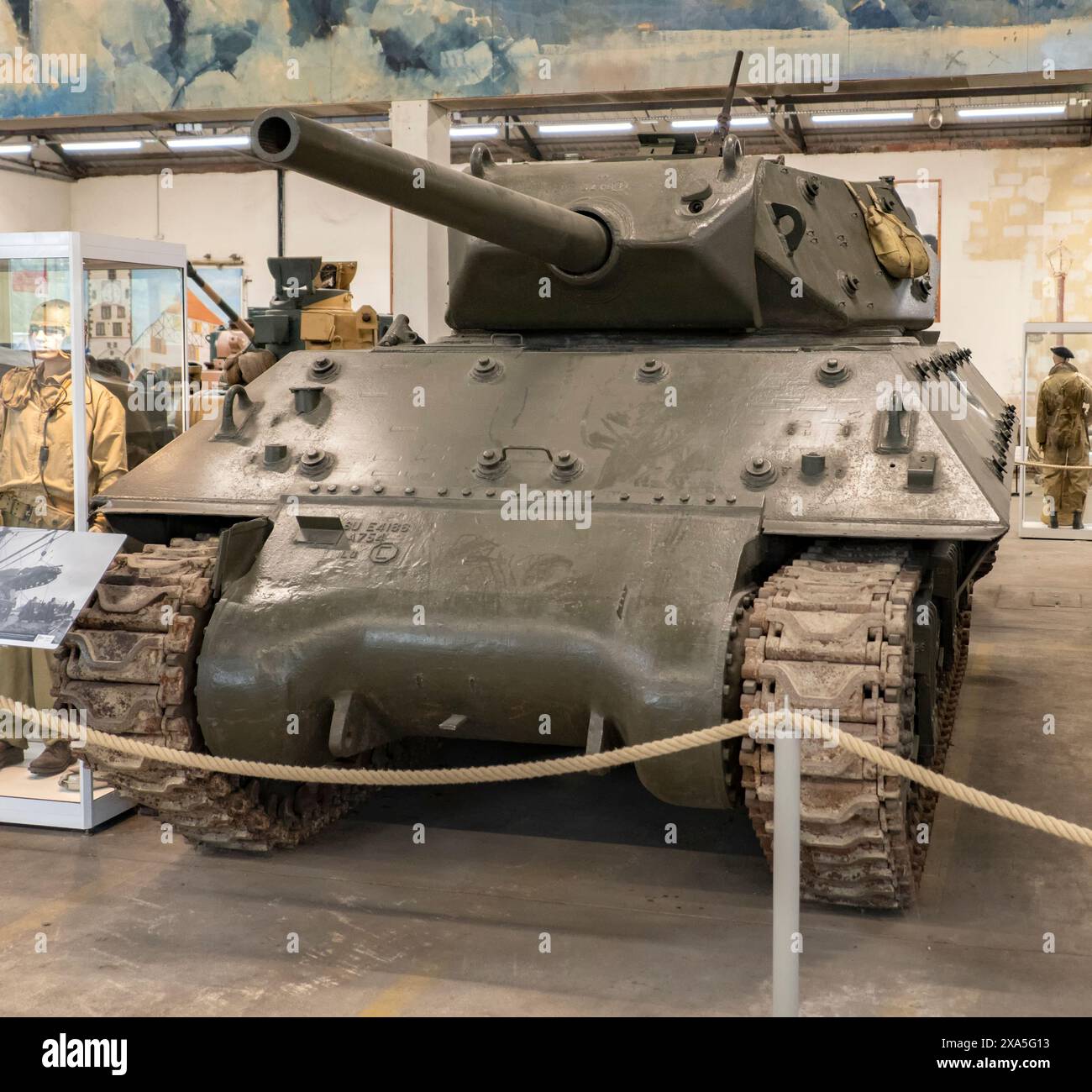 M10 Tank Destroyer at Museum of Armored Vehicles in Saumur, France ...
