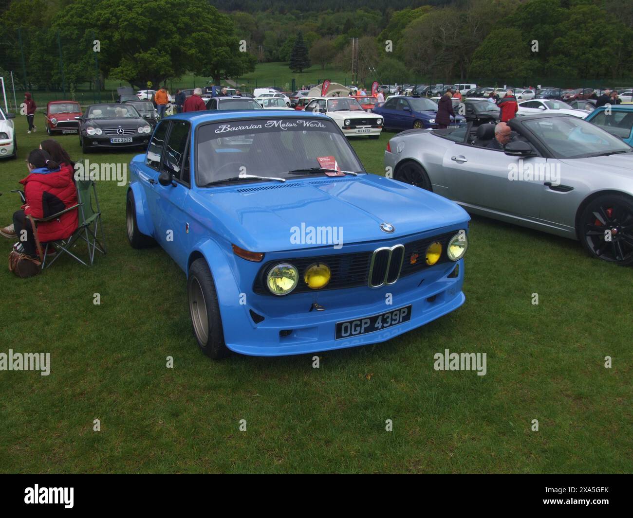 A vintage car exhibition at Donard Park, Newcastle 2024 Stock Photo - Alamy
