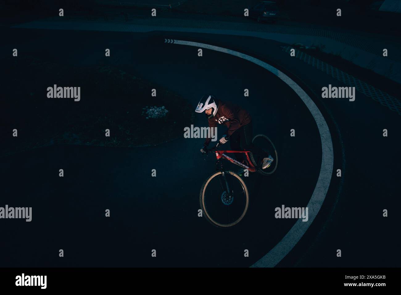 Pump track bike hi-res stock photography and images - Alamy