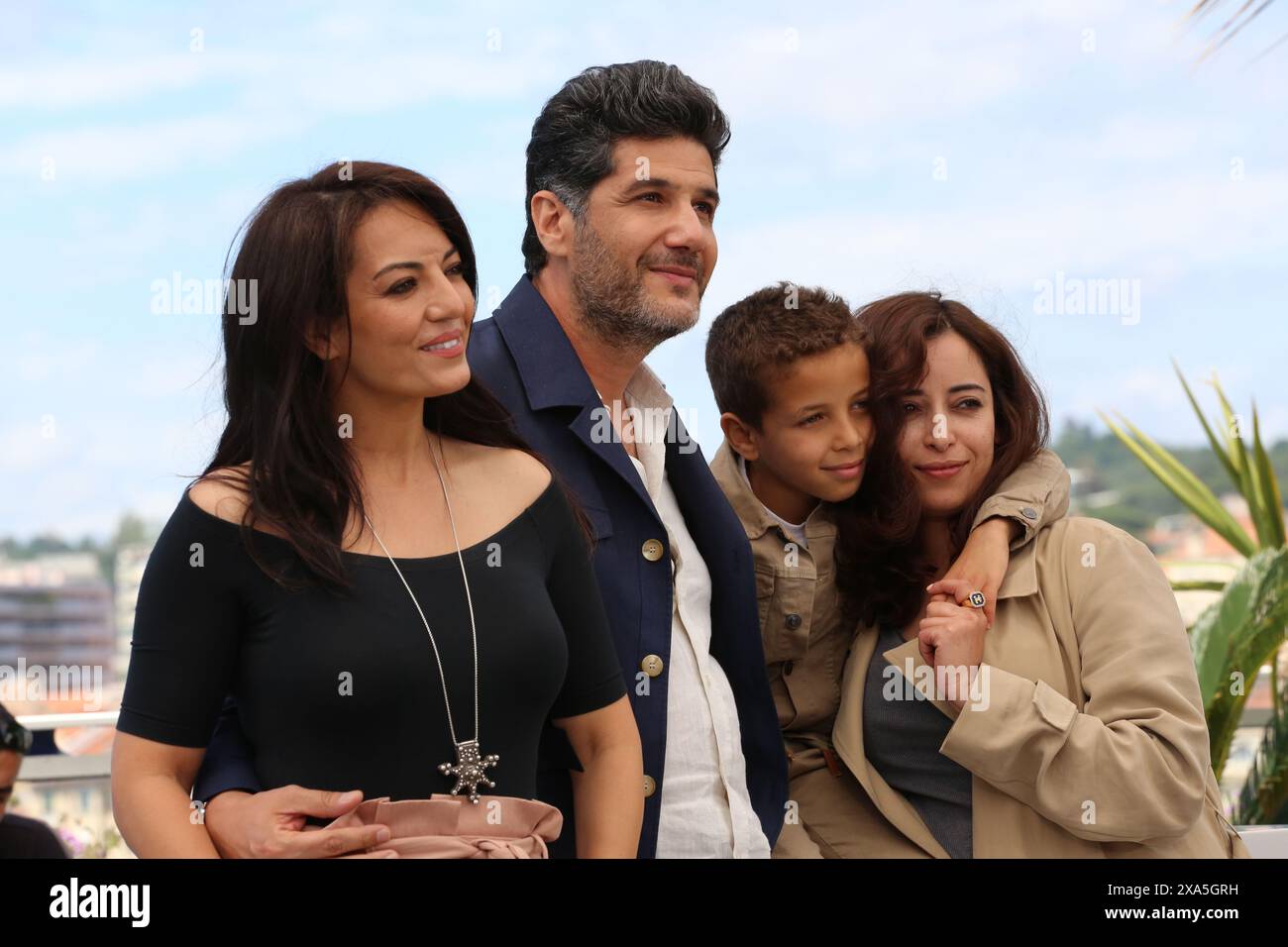 Cannes, France. 18th May, 2024. Maryam Touzani, Nabil Ayouch, Joud ...