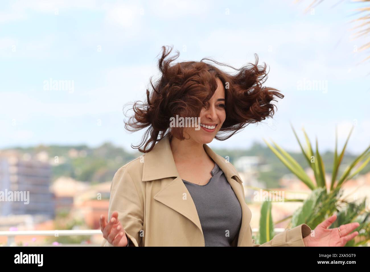 Cannes, France. 18th May, 2024. Nisrin Erradi at the Everybody Loves ...