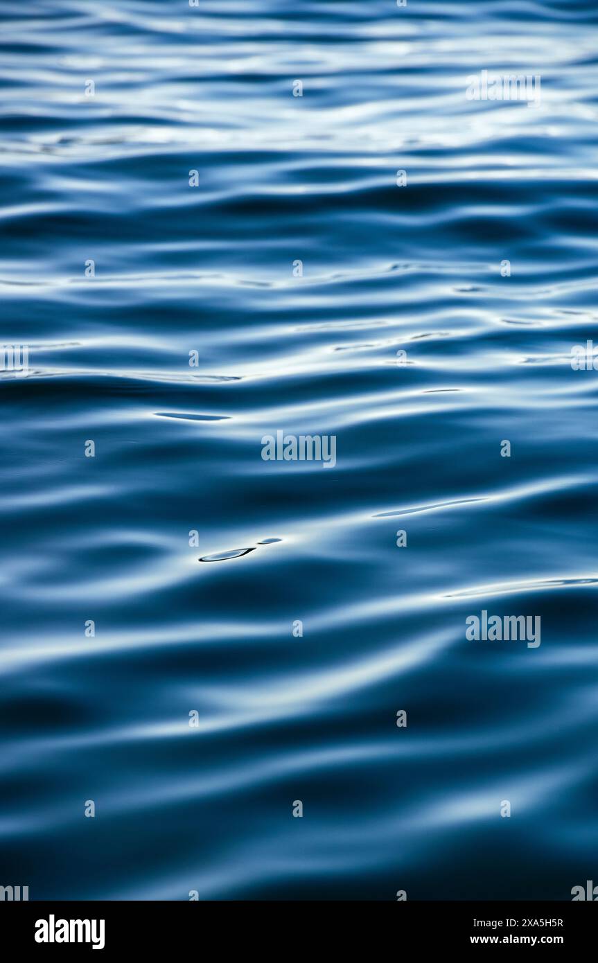 Detail of ripples in the ocean Stock Photo - Alamy