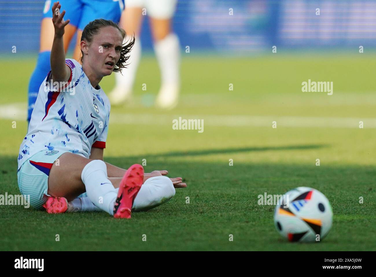 Ferrara, Italy. 04th June, 2024. Norway's Caroline Hansen during the ...