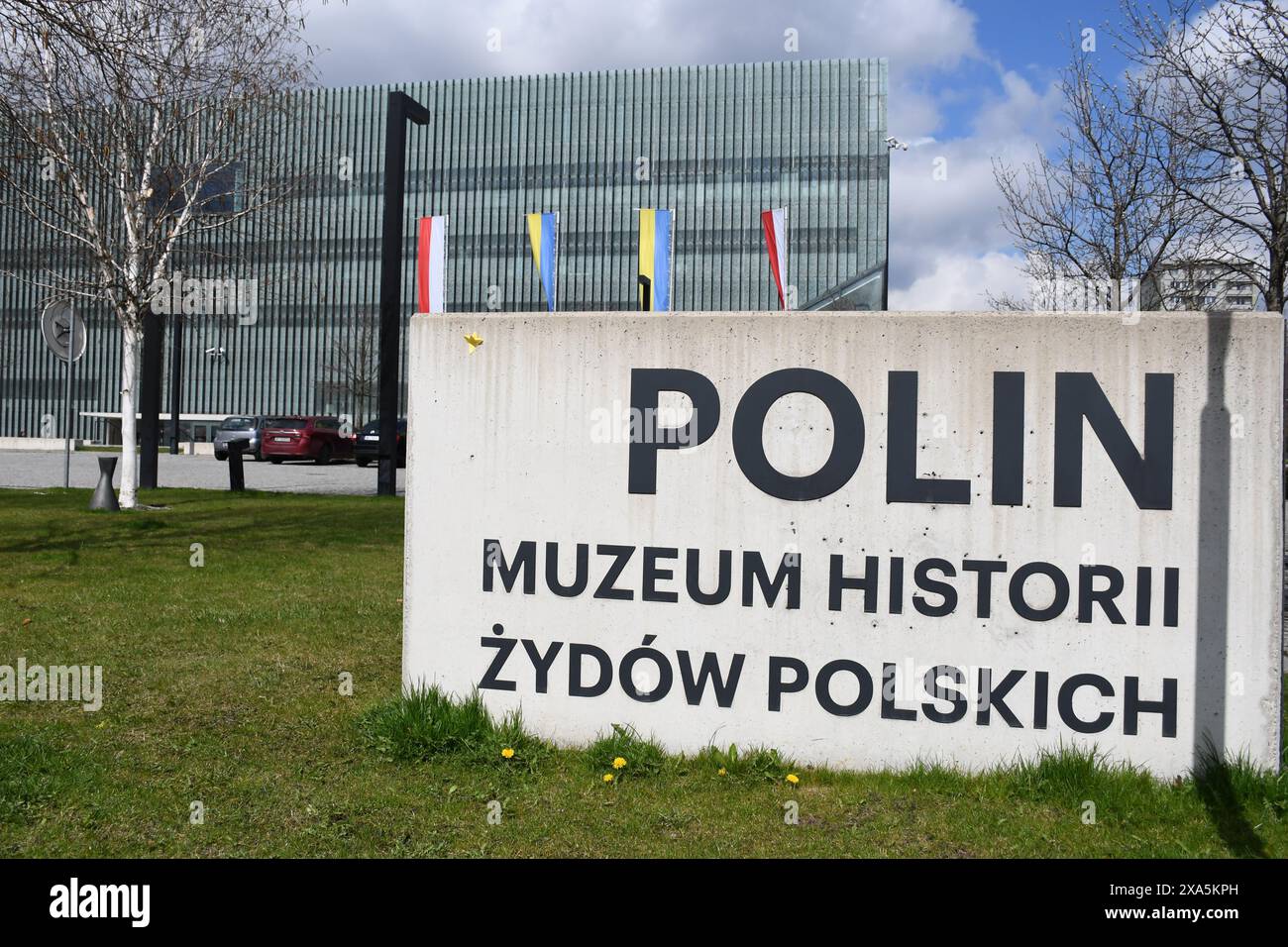 The Polin, the Museum of History of the Polish Jews, located in Warsaw ...
