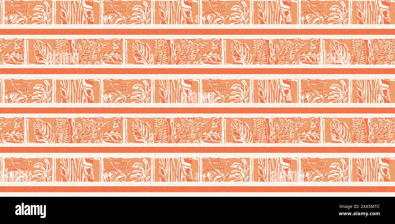 Peach fuzz botanical border texture background with color of the year ...