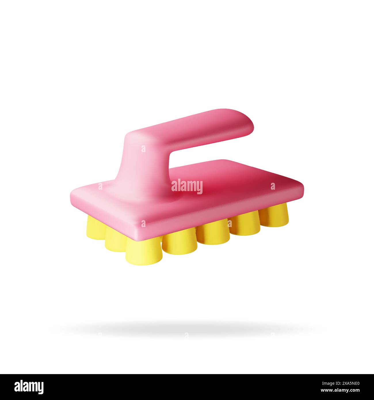 3D dry hand cleaning brush isolated Stock Vector Image & Art - Alamy