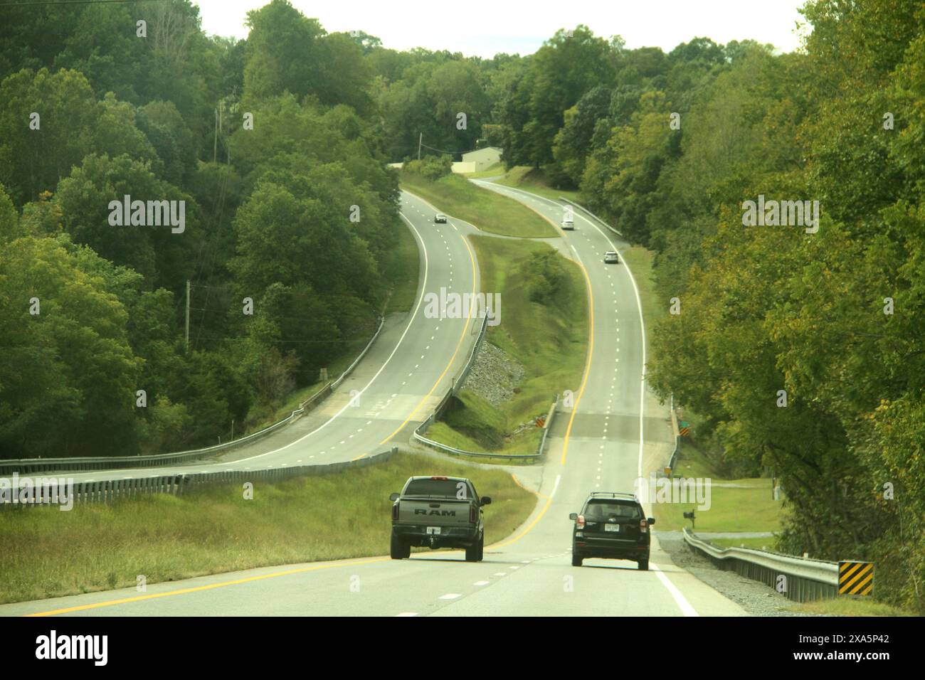Driving towards mountains on highway hi-res stock photography and ...