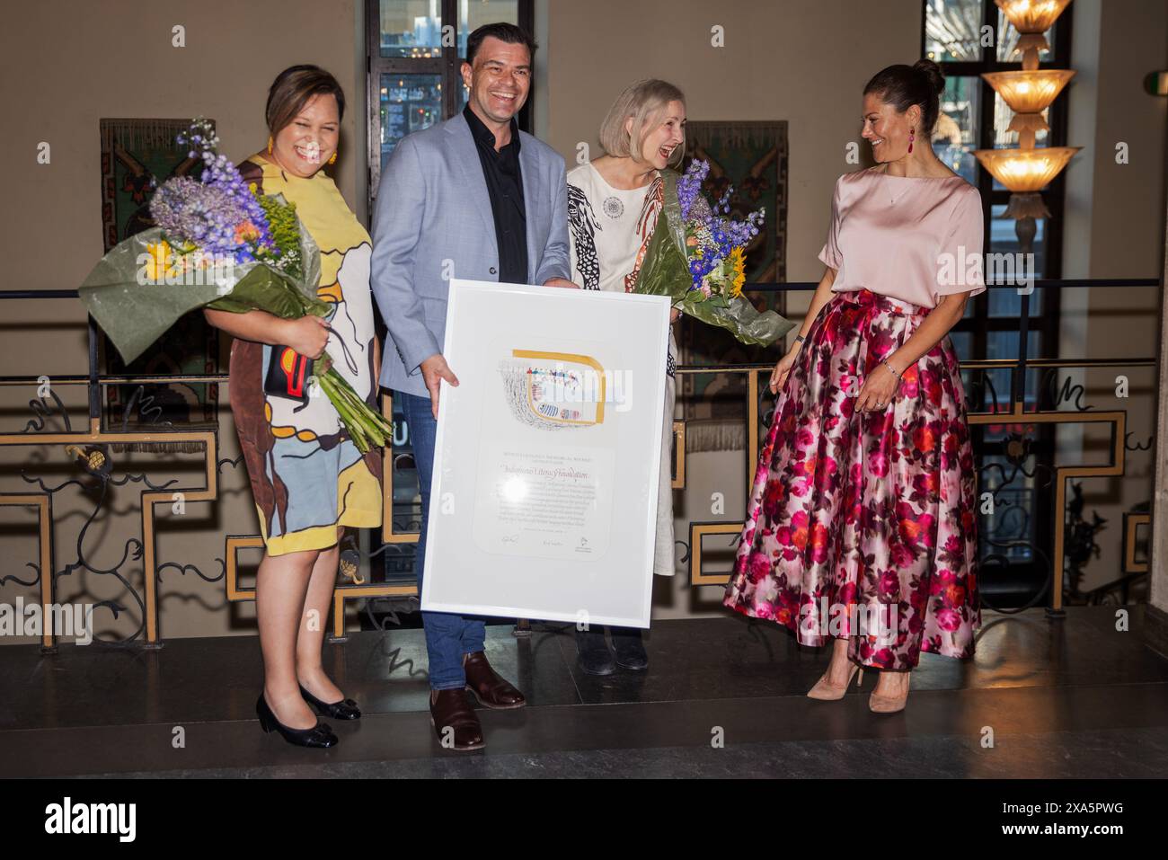 Stockholm, Sweden. 04th June, 2024. The Australian organization ...