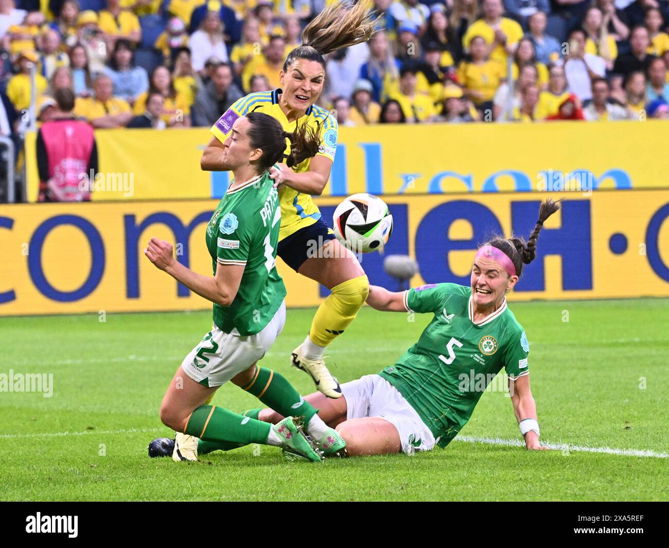 Stockholm, Sweden. 04th June, 2024. Sweden's Johanna Rytting Kaneryd ...