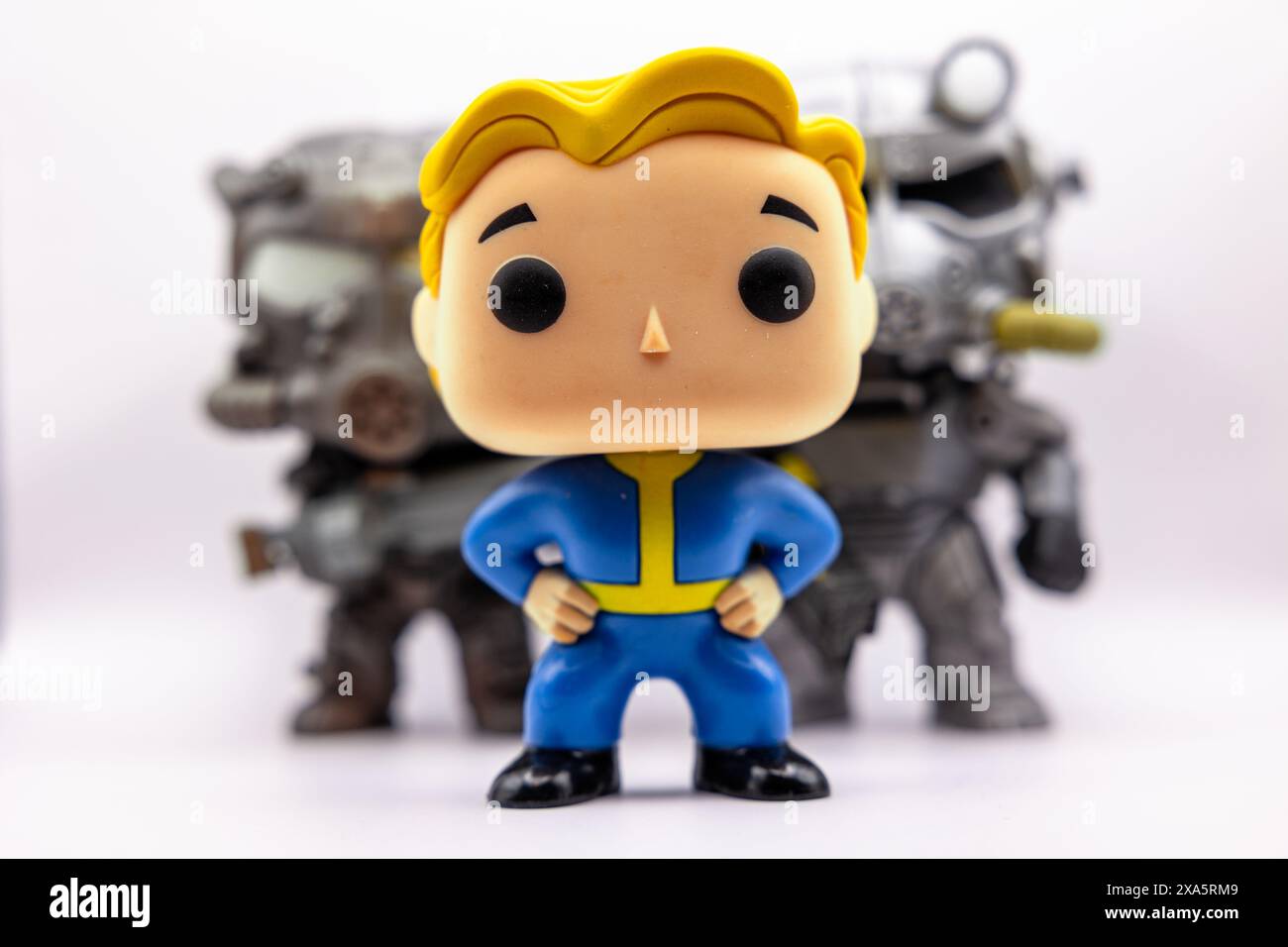 A collection of Fallout Funko Pop vinyl figures Stock Photo - Alamy