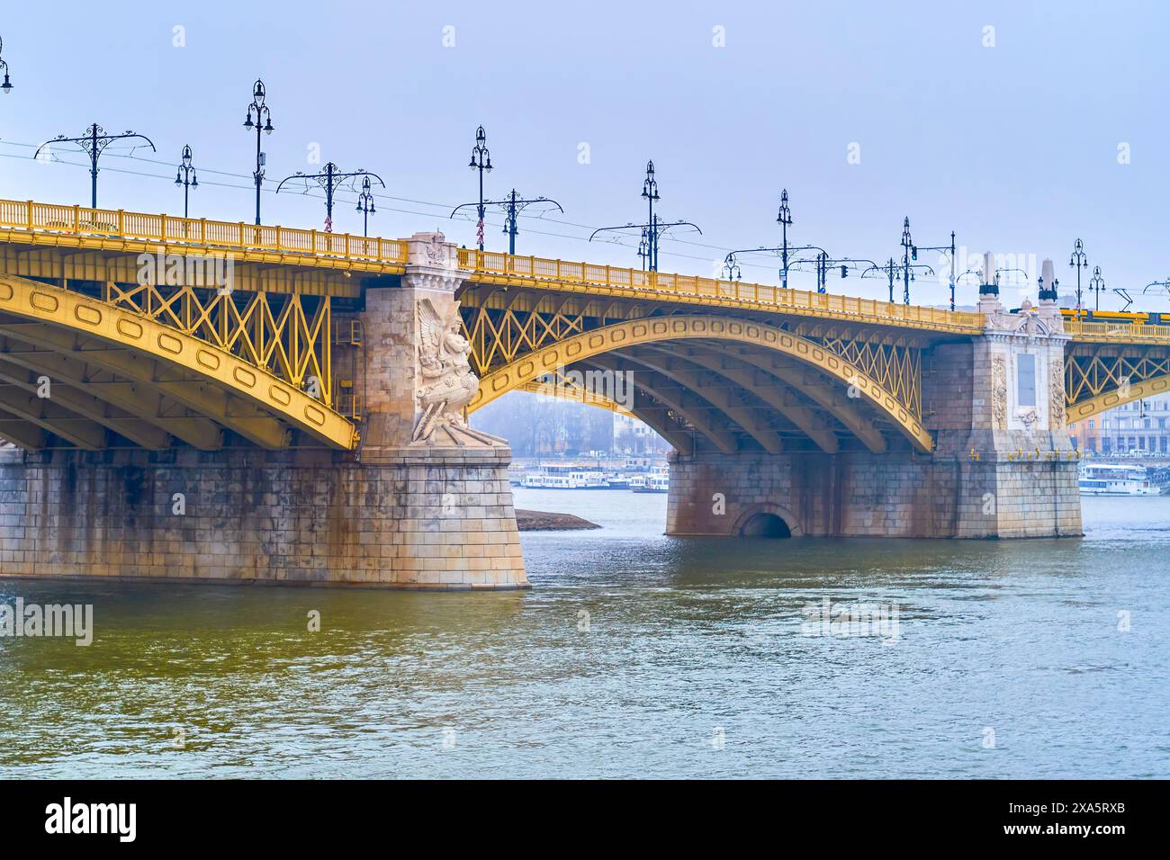 The bas-relief statue of Hercules on the stone pillar of Margaret ...