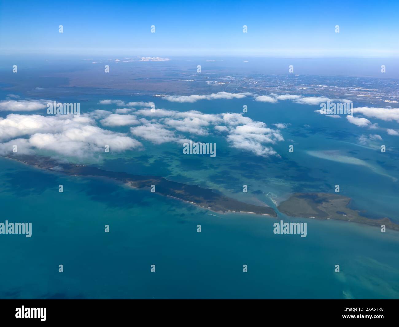 Elliot Key,(left) in Biscayne National Park, is the northernmost of the ...