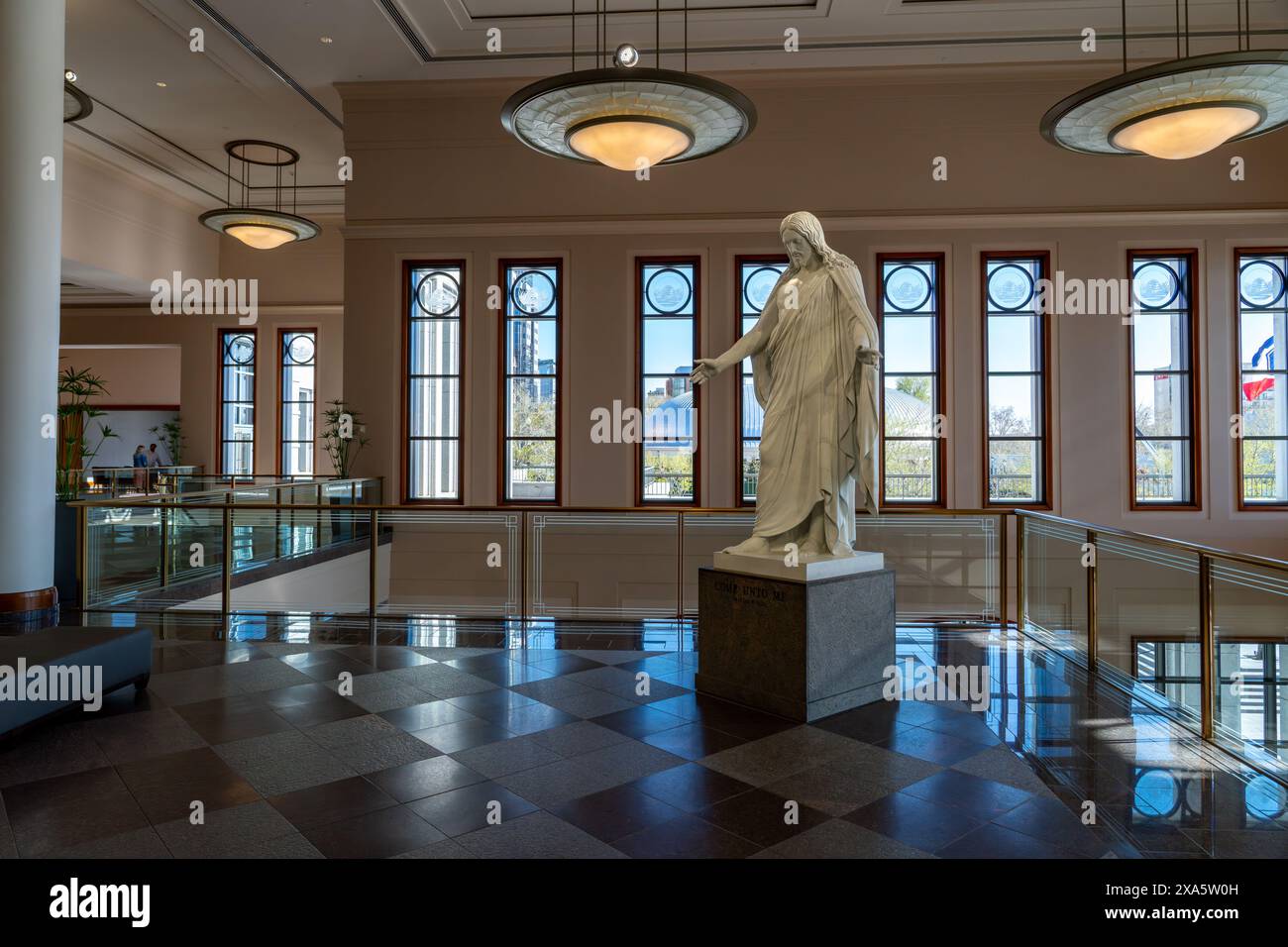 Christus Statue in the Conference Center, part of the world ...