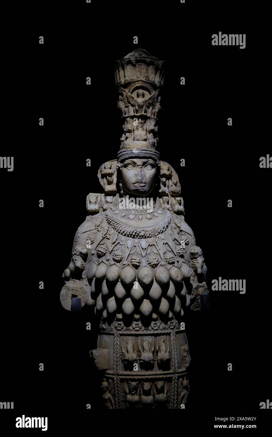Statue of Artemis in Ephesus museum Stock Photo - Alamy
