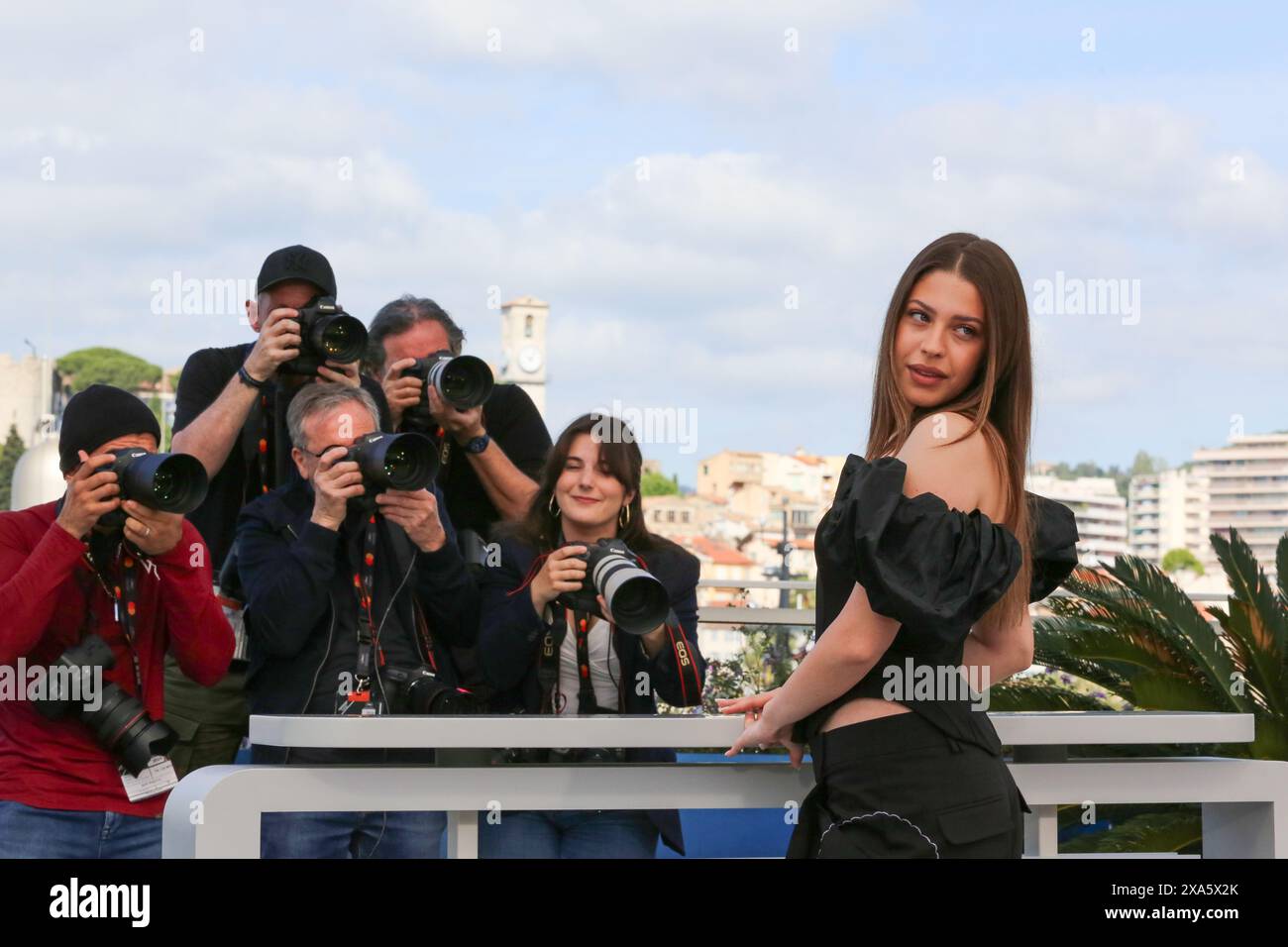 Cannes, France. 18th May, 2024. Ingrid Micu-Berescu at the Three Kilometres To The End Of The ...