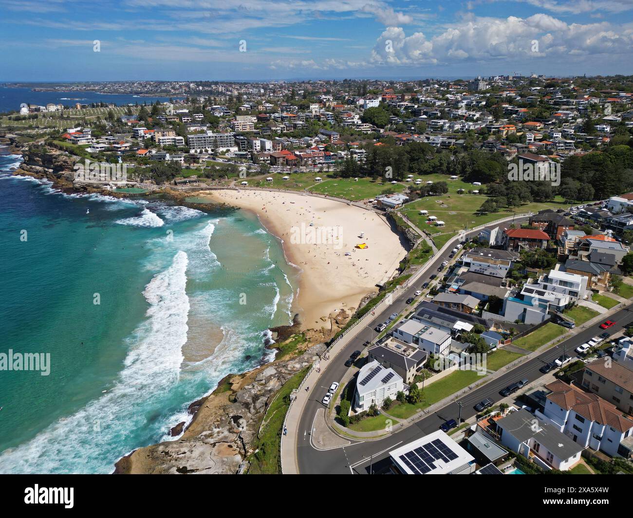 Aerial view of Bronte beach NSW, Australia Stock Photo - Alamy