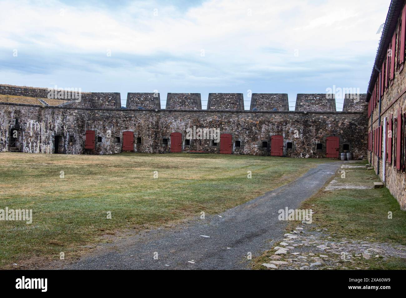 Inside the fortress walls hi-res stock photography and images - Alamy