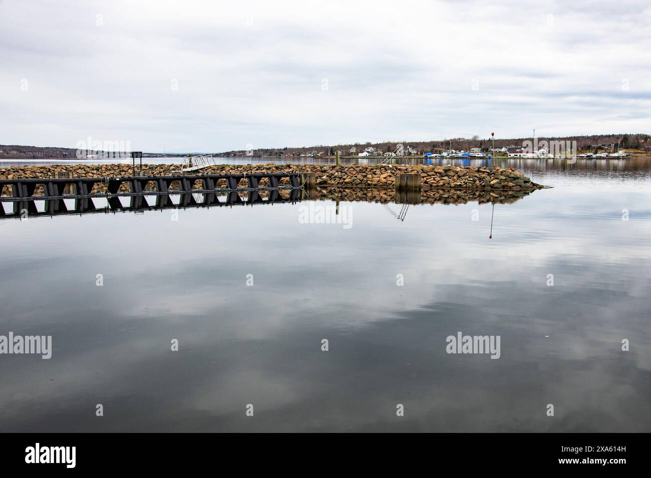 Waterfront in Sydney, Nova Scotia, Canada Stock Photo - Alamy