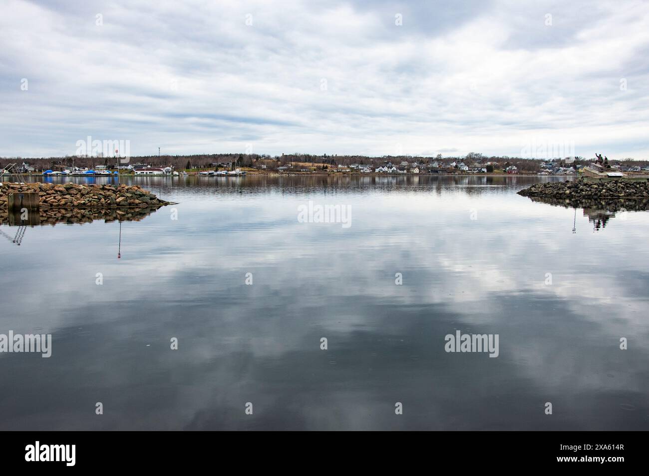 Waterfront in Sydney, Nova Scotia, Canada Stock Photo - Alamy