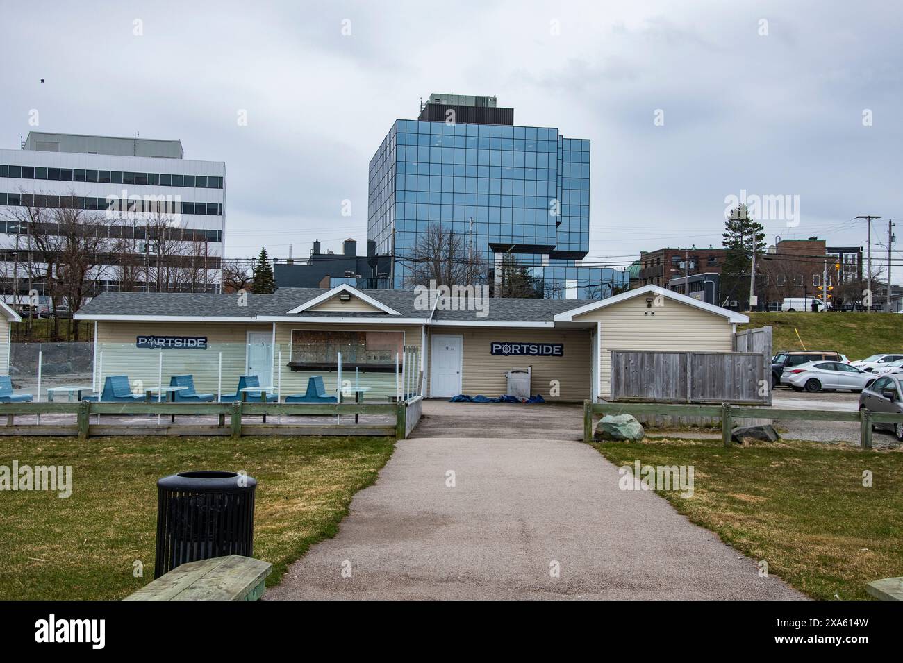 Portside restaurant in Sydney, Nova Scotia, Canada Stock Photo - Alamy