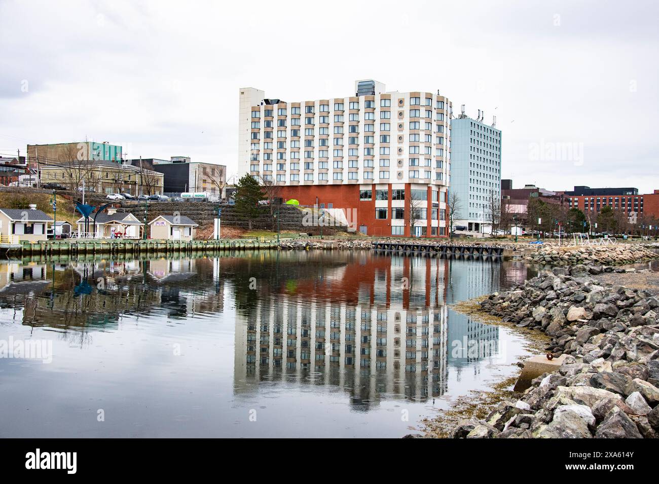 Waterfront in Sydney, Nova Scotia, Canada Stock Photo - Alamy