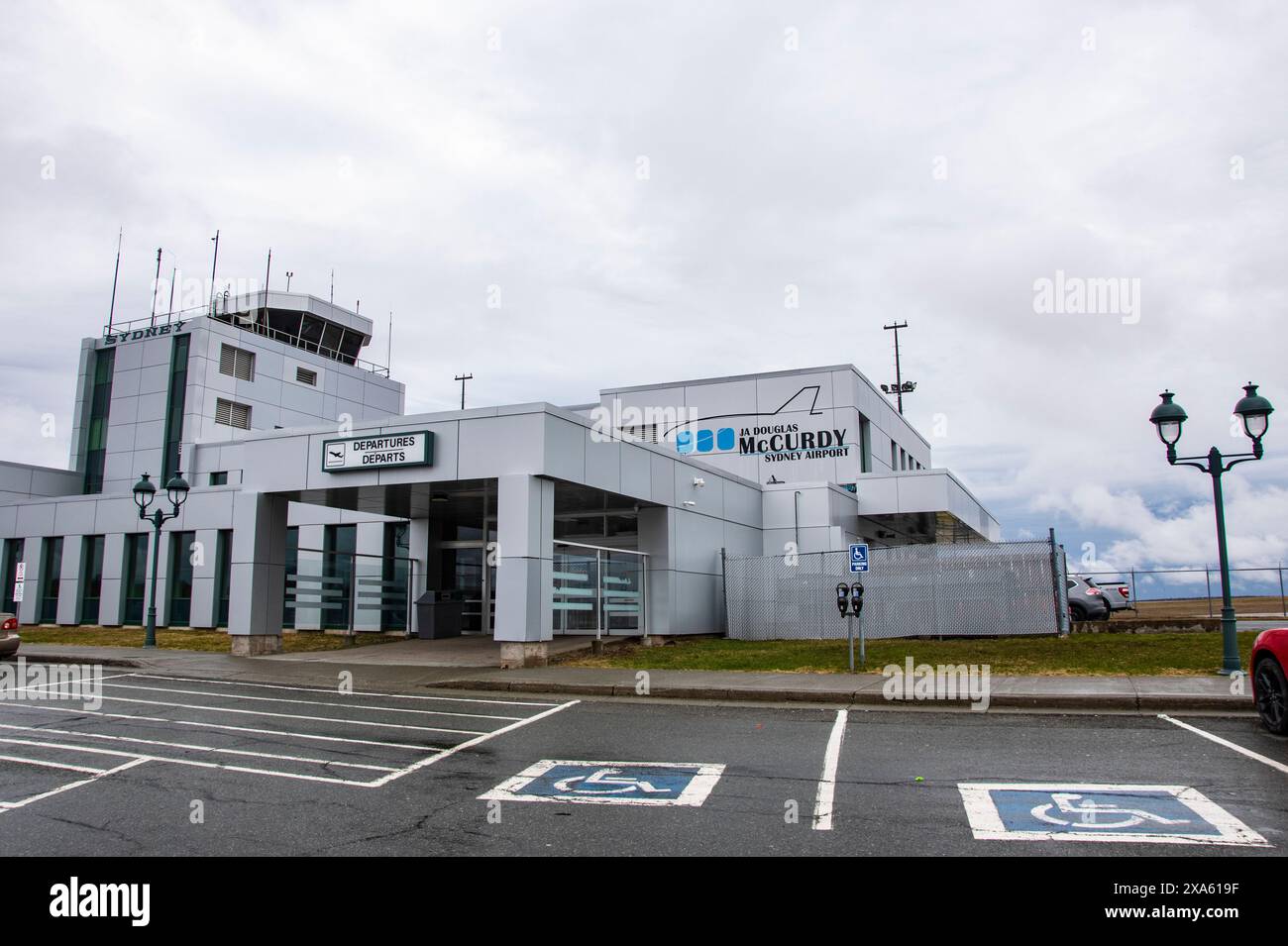JA Douglas McCurdy Sydney Airport in Glace Bay, Nova Scotia, Canada ...