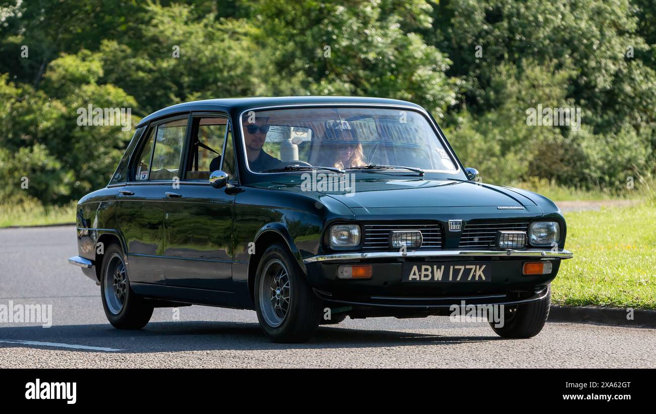 Stony Stratford,UK - June 2nd 2024: 1972 green Triumph Toledo classic ...