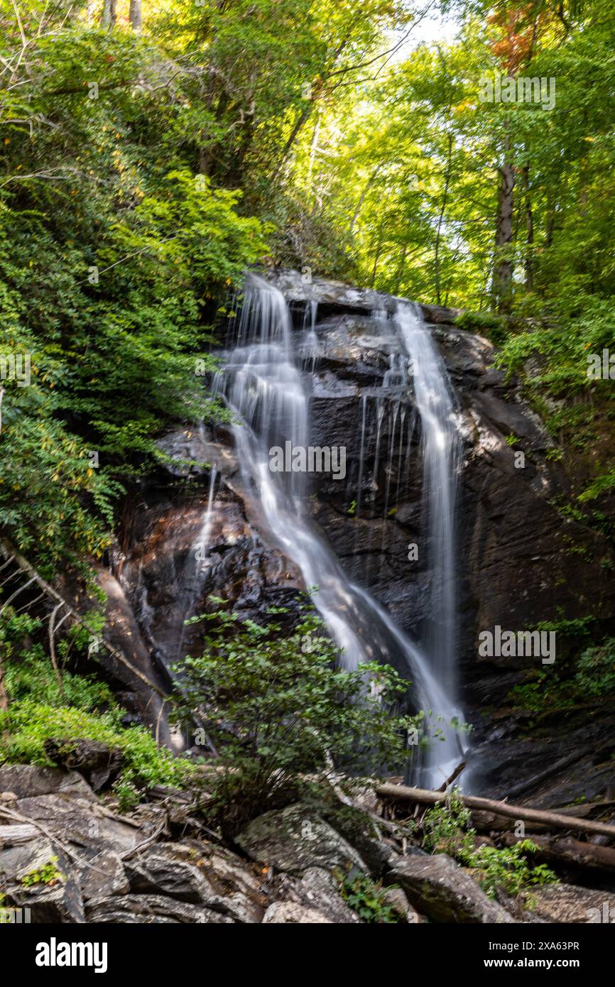 Anna Ruby Falls Stock Photo - Alamy