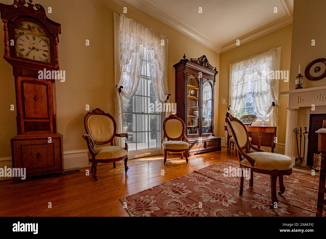 Inside Barrington Hall Stock Photo - Alamy