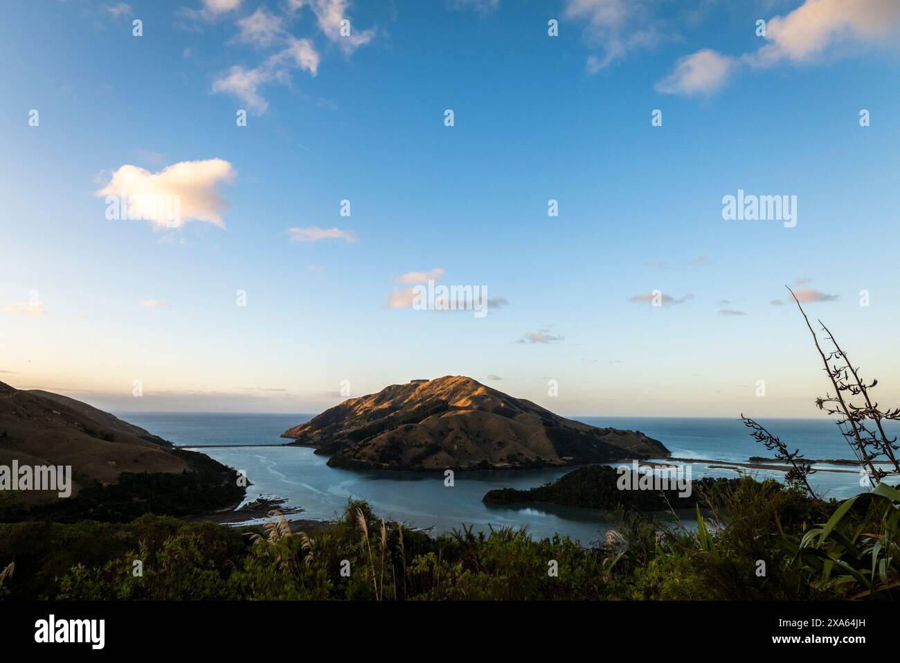 A picture of Pepin Island at sunset Stock Photo - Alamy