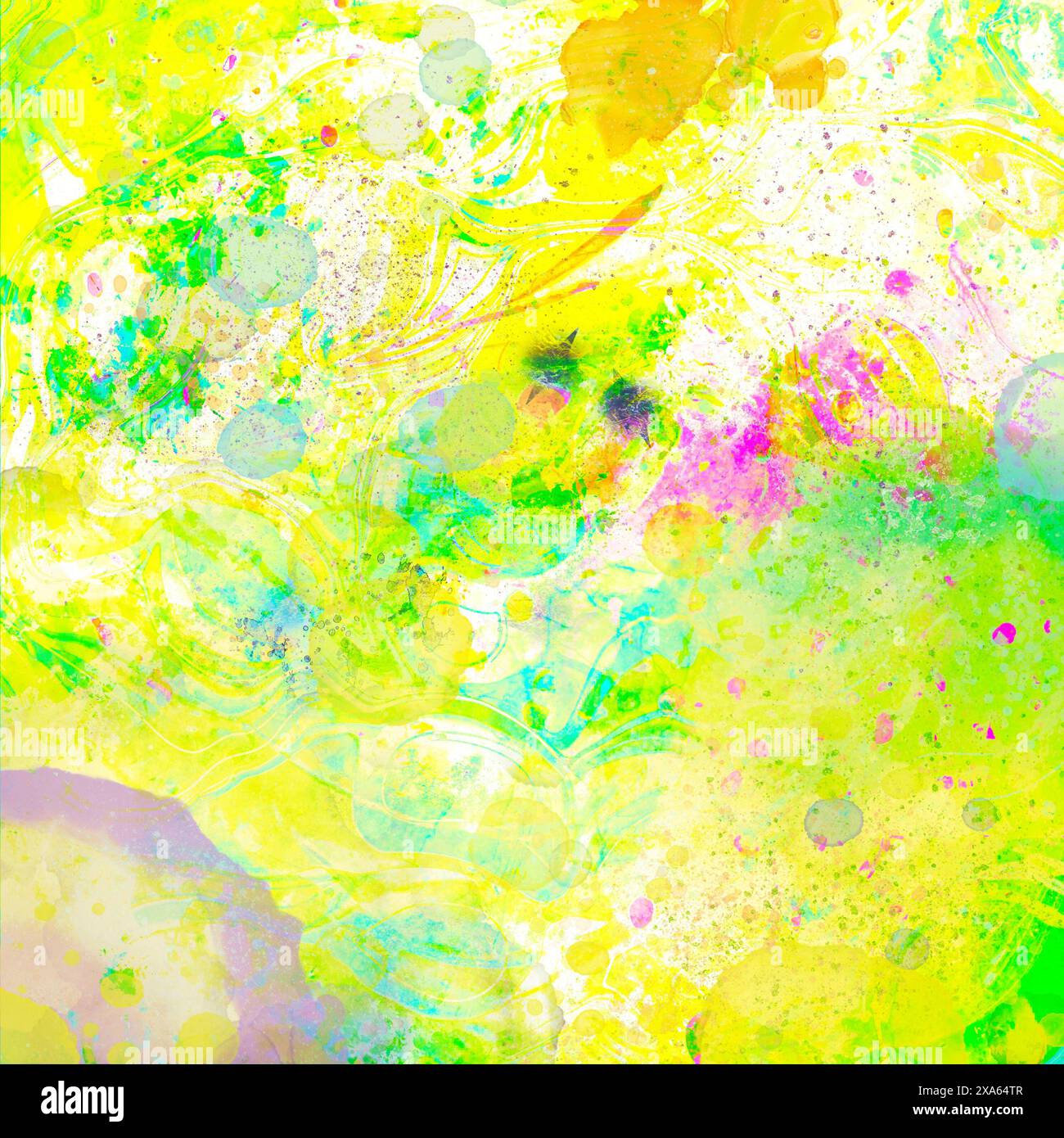 Pink green ink in water hi-res stock photography and images - Alamy