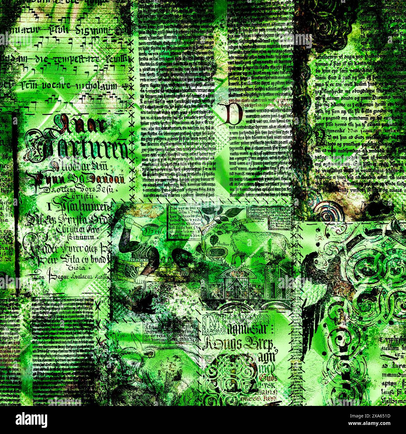 Manuscripts information and communication hi-res stock photography and ...