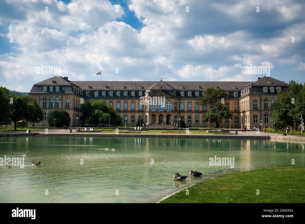 Historic Neues Schloss castle in Stuttgart, Germany Stock Photo - Alamy