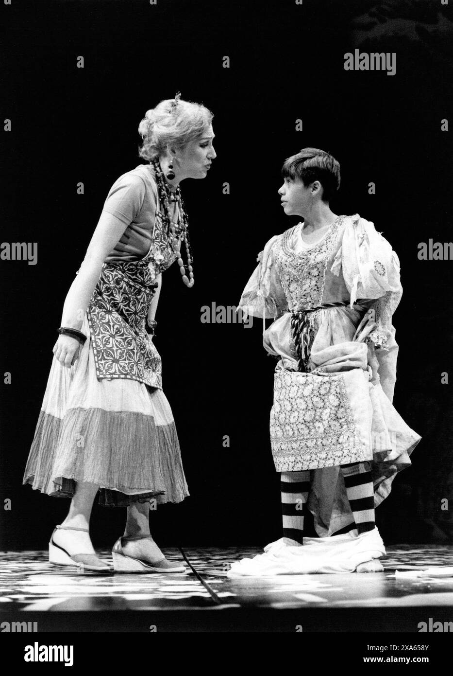 l-r: Richenda Carey (Mrs Howlett), Ian Tucker (Jameson) in MUMBO JUMBO ...