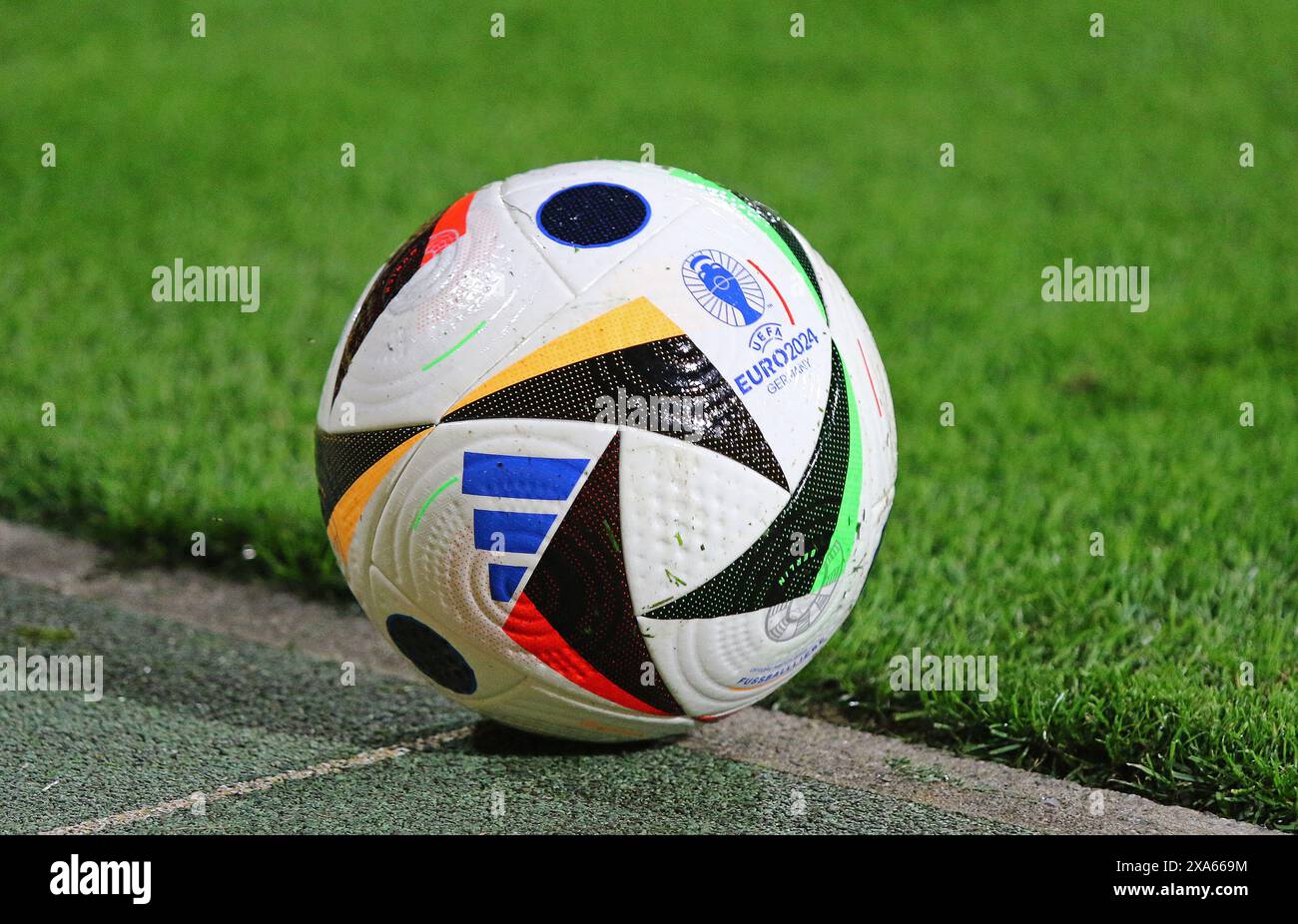 Nuremberg, Germany. 3rd Jun 2024. Adidas FUSSBALLLIEBE, the Official ...