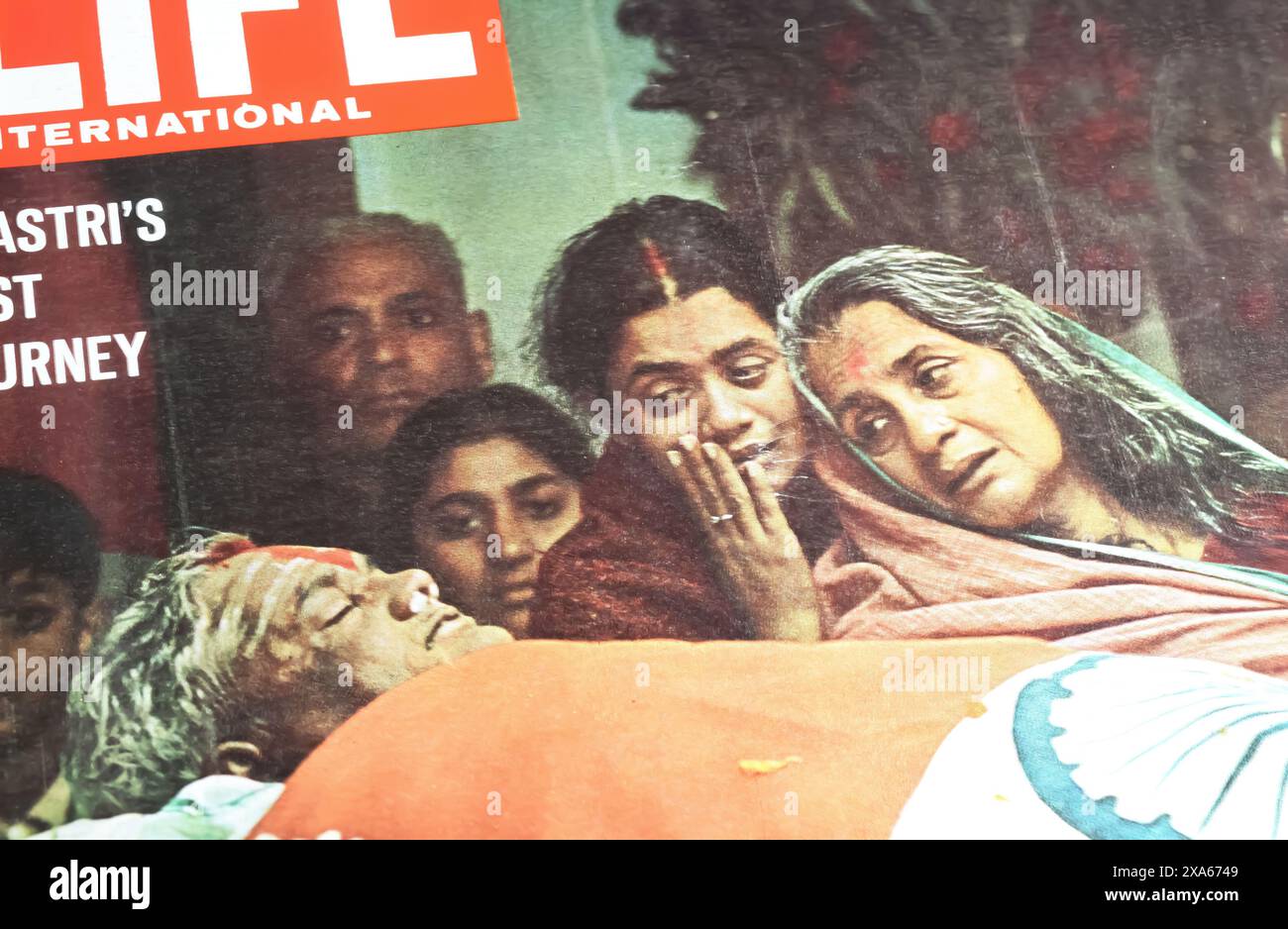 Viersen, Germany - May 9. 2024: Life magazine cover story about indian ...