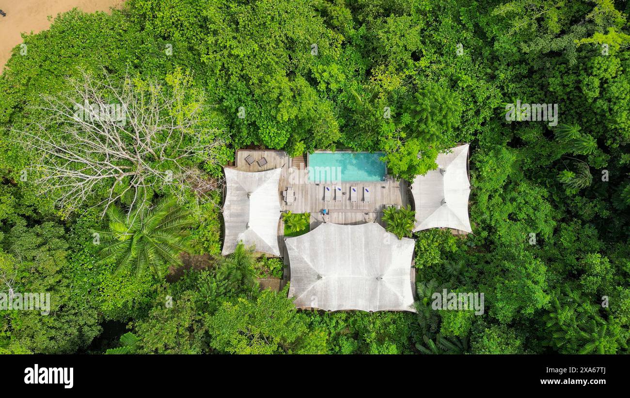 Covered outdoor pool hi-res stock photography and images - Alamy