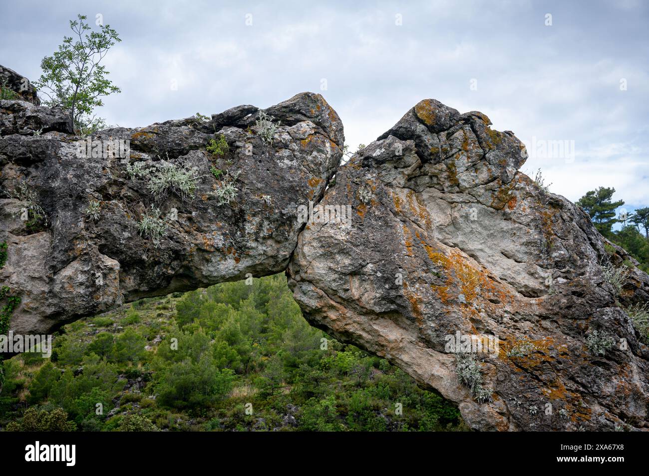 Koloc, geological rock formation over 10 meters high that creates a ...