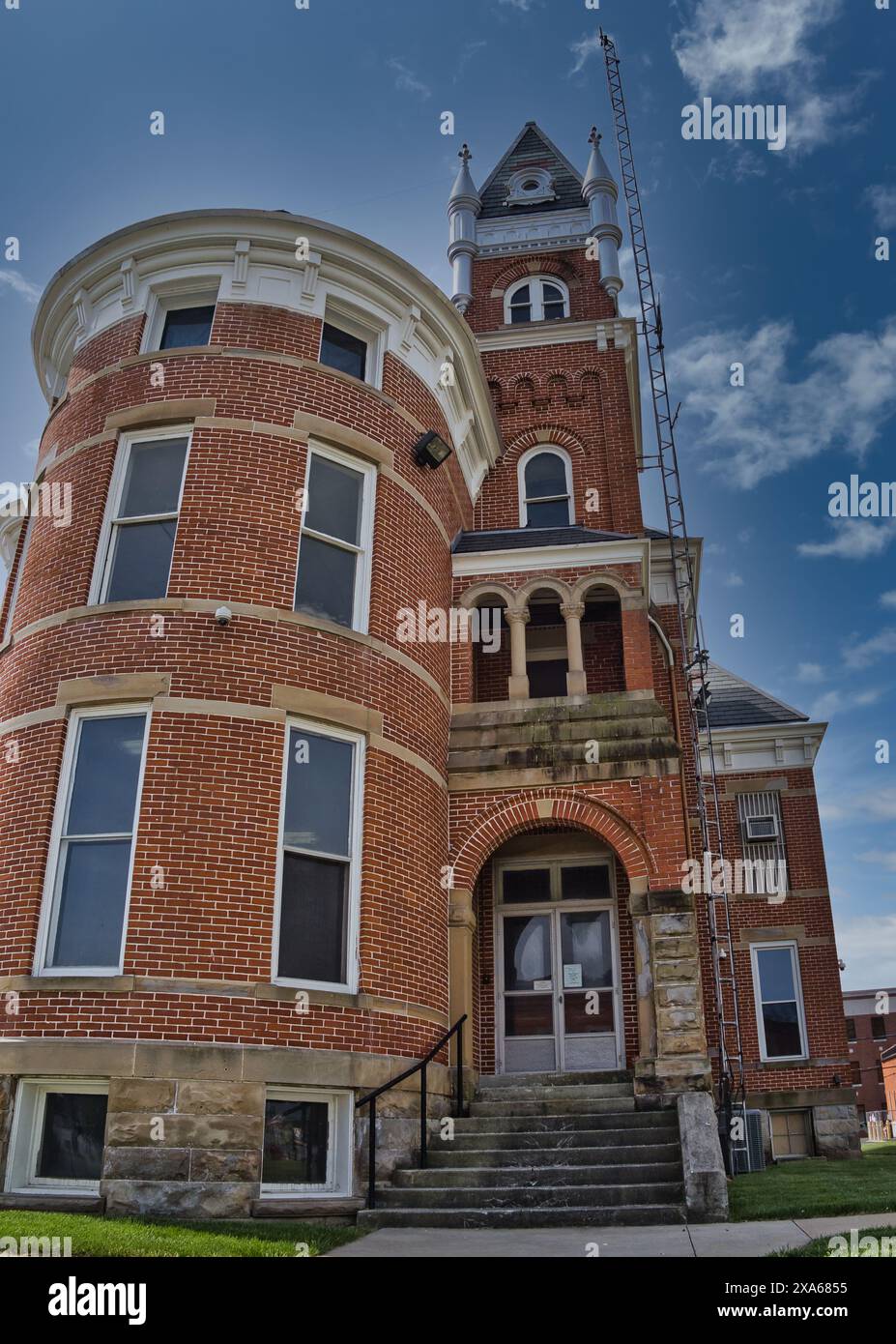 The Wyandot County Sheriff's Office in Upper Sandusky, Ohio. USA 2024 ...