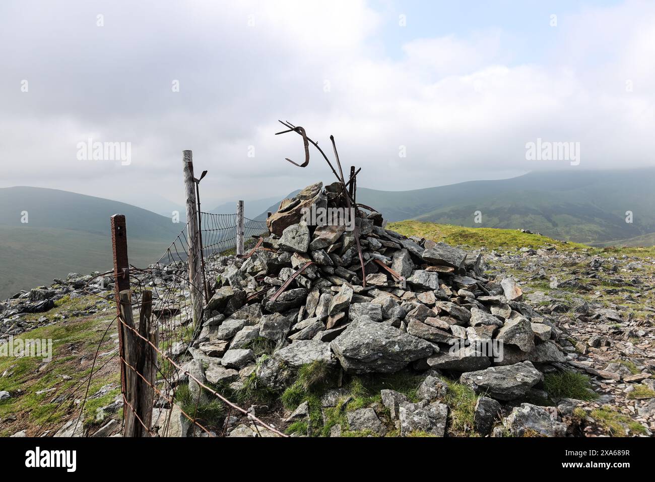 The Summit of Great Calva, Lake District, Cumbria, UK Stock Photo - Alamy