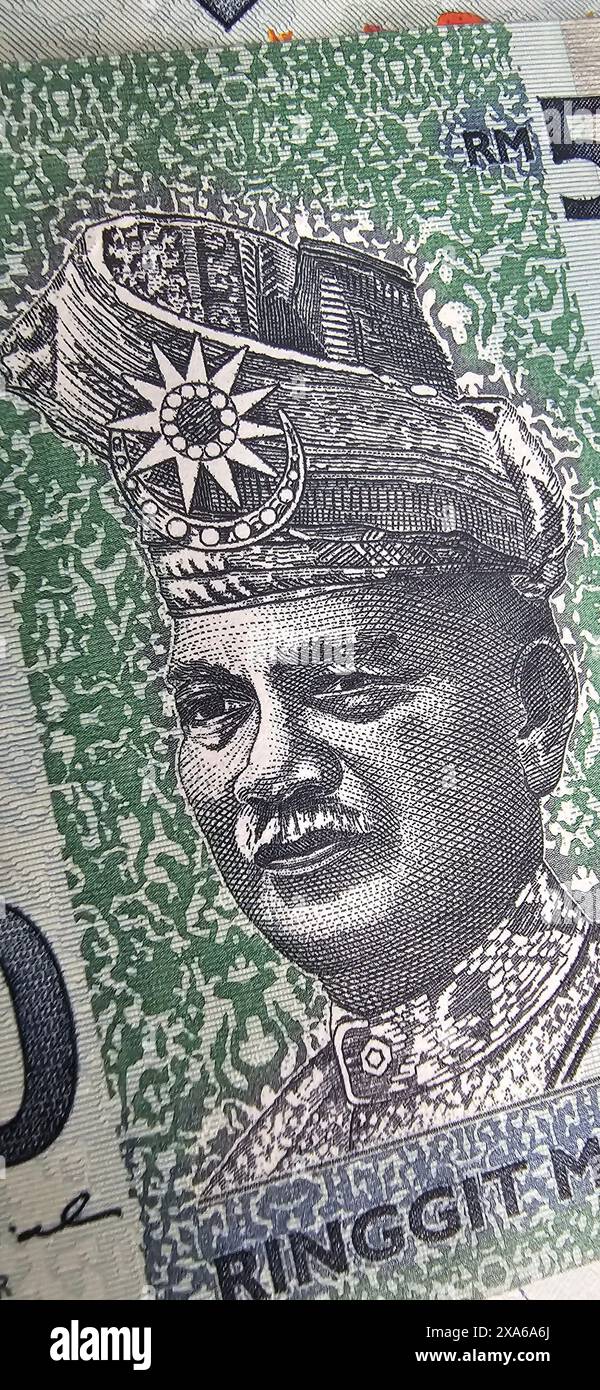 A close-up of RM50 Malaysian banknote Stock Photo - Alamy