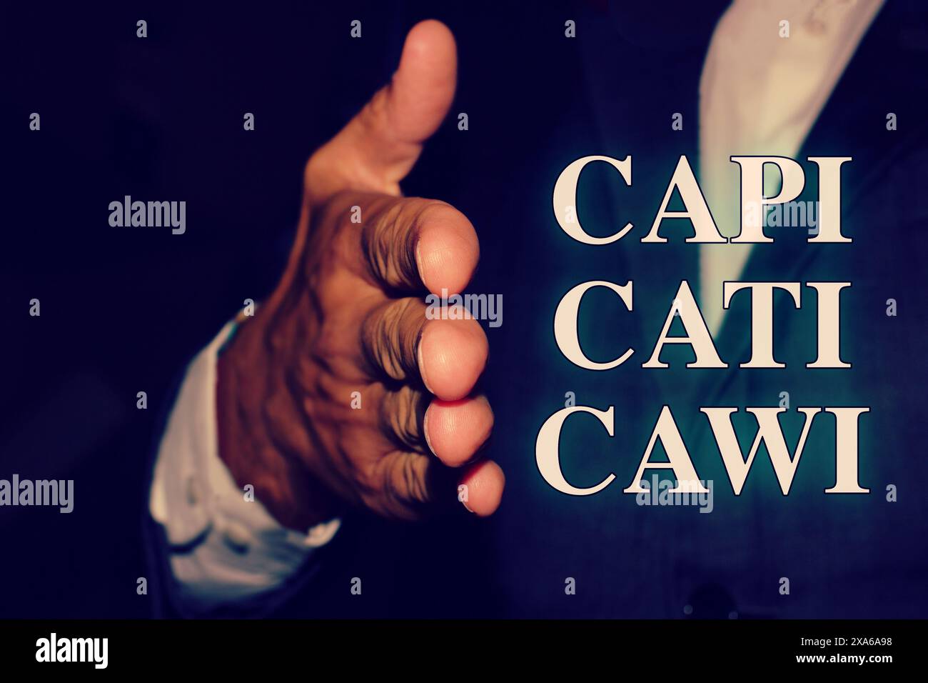 Interview survey computer hi-res stock photography and images - Alamy