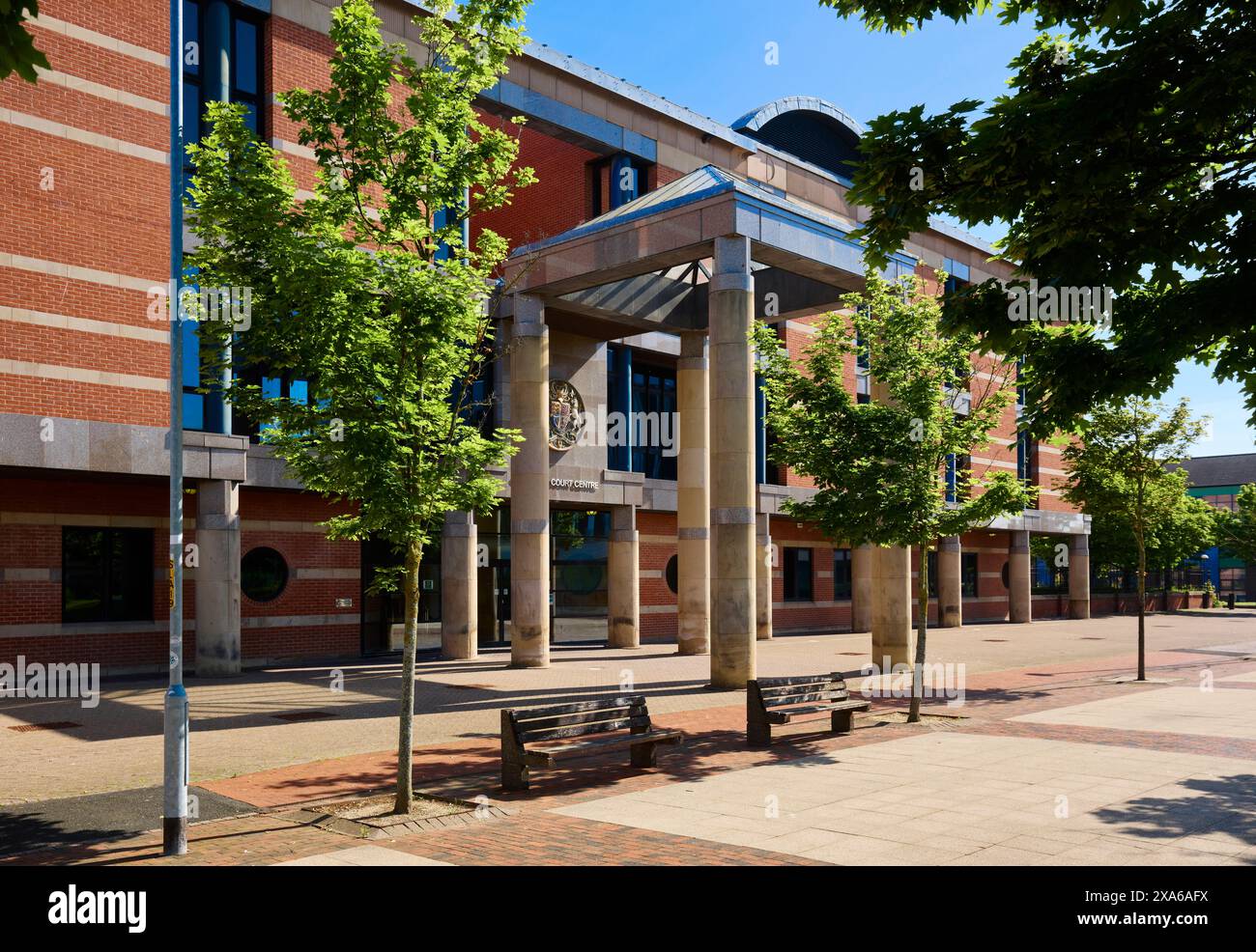 Teesside Combined Court Centre Stock Photo - Alamy