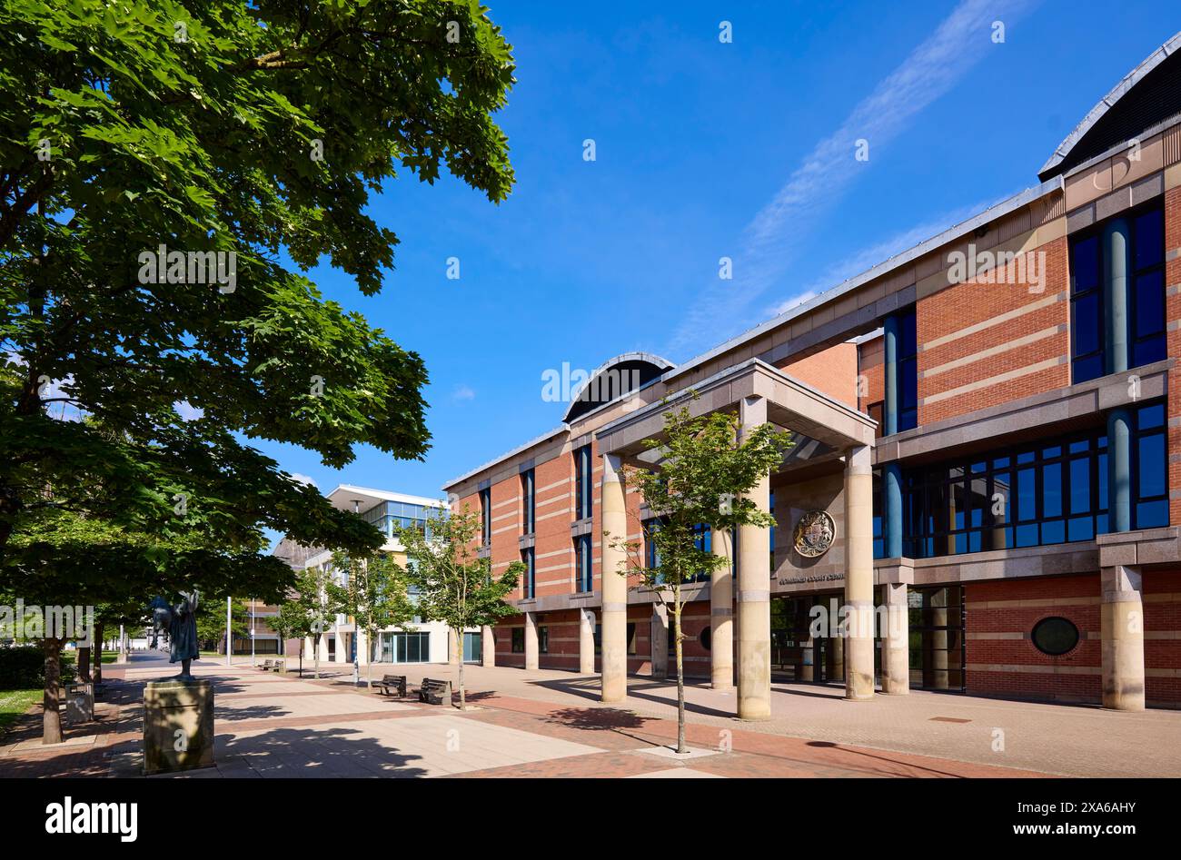 Teesside Combined Court Centre Stock Photo - Alamy
