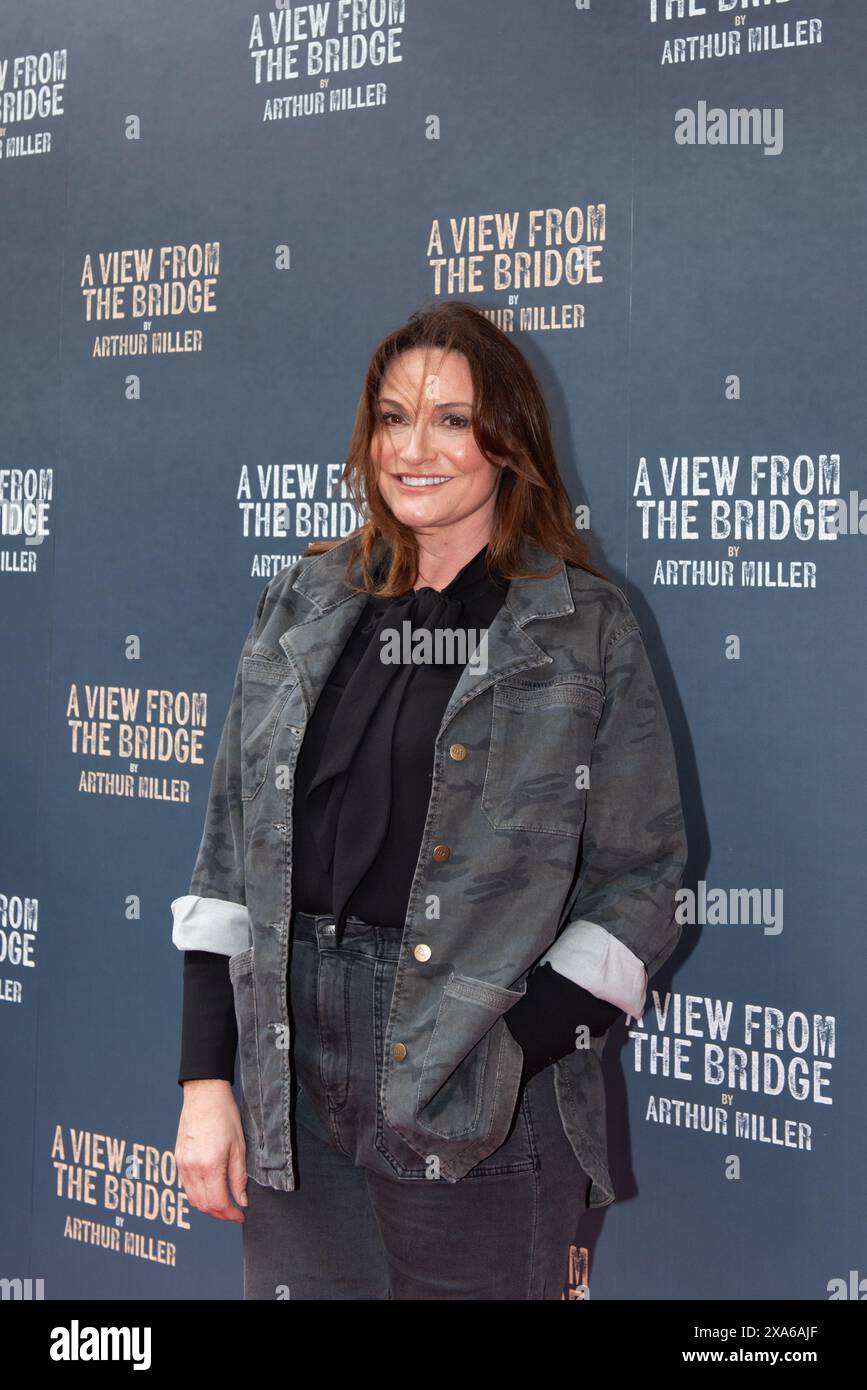 London, 4 June 2024, Sarah Parish, Red Carpet arrivals for A View From ...