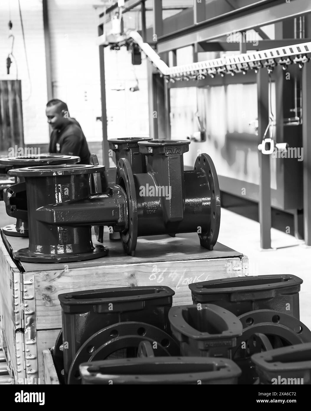 An industrial valve manufacturing and assembly plant in Johannesburg ...
